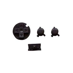 Colorful Game Controller Gamepad Buttons Replacement for Nintendo Game Boy GBP - Black