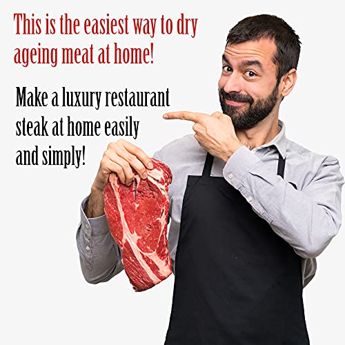 Dry Aging Bags for Meat Vacuum Sealer no Required easily create Dry Age Meat at Home breathable membrane KIT 5pcs 8x16 in (20x40cm) 1-5lb up to 2.5kg