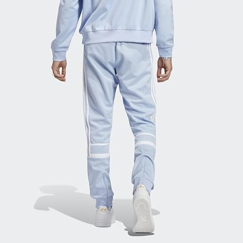 adidas Originals Men's Adicolor Challenger Pants, Blue Dawn, Medium