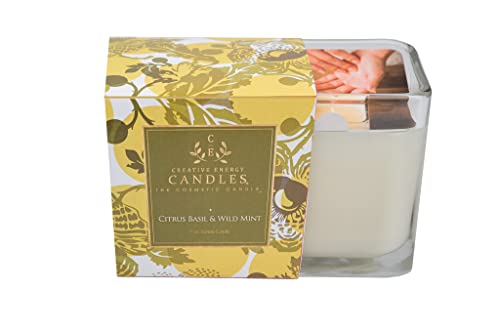Creative Energy Candle - 2-in-1 Soy Lotion Candle (Citrus Basil & Wild Mint)
