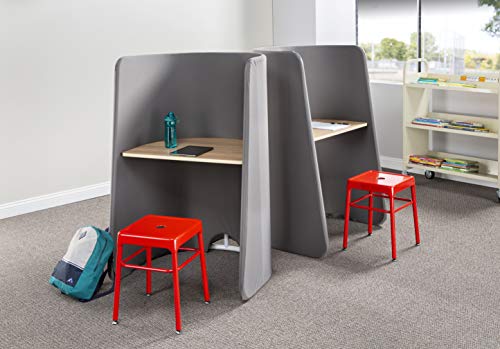 Safco Roam Personal Workstation, Tan, "33""w x 30""d x 51.5""h"