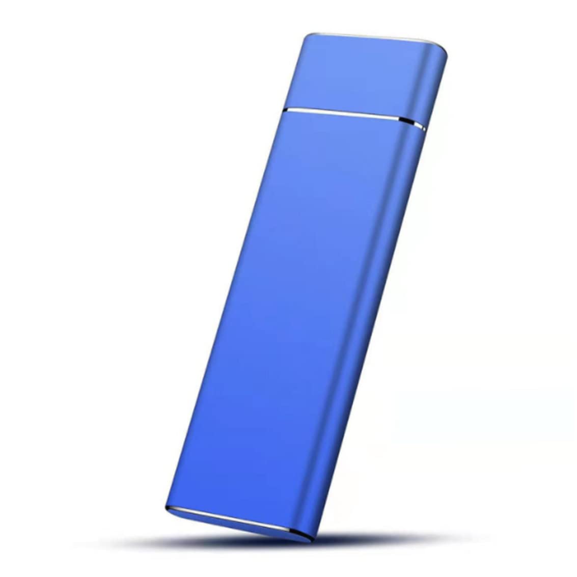 64G External Hard Drive, Max Scalable Up to 2TB Large Capacity Ultra Slim Portable Hard Shockproof Anti-Drop Drive External USB3.1 Hard Drive Storage Compatible for PC, Desktop, Laptop