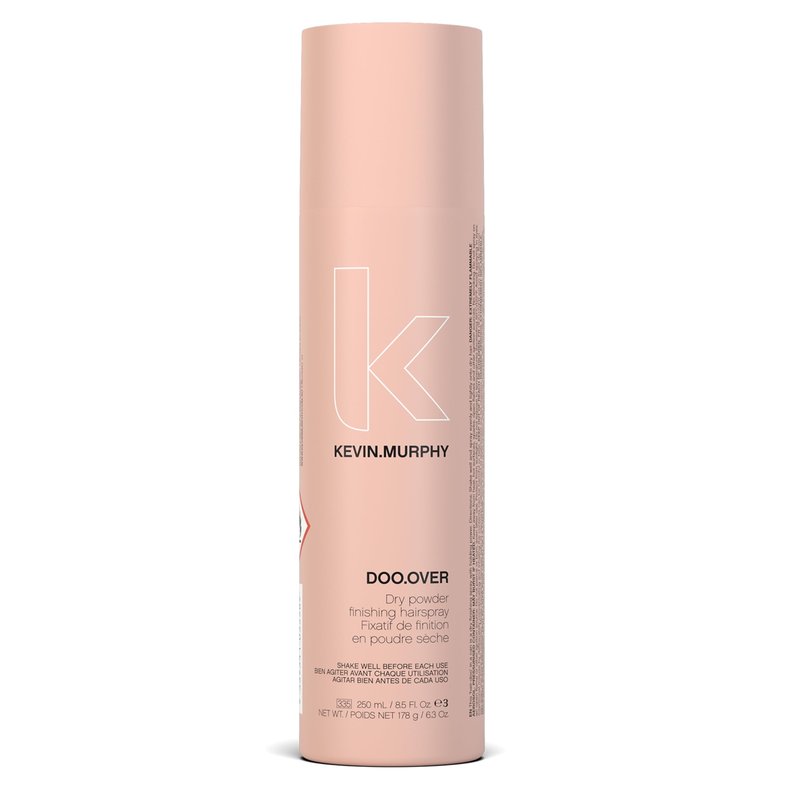 KEVIN.MURPHY DOO.OVER - Dry Powder Finishing Hair Spray - For All Hair Types & Lengths - Removes Oils & Product Residue - With Tapioca - Unscented - 250 mL / 8.5 fl oz
