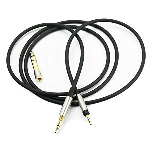 NewFantasia Replacement Audio Upgrade Cable Compatible with Audio Technica ATH-M50x, ATH-M40x, ATH-M70x, ATH-M60X Headphones 1.2meters/4feet