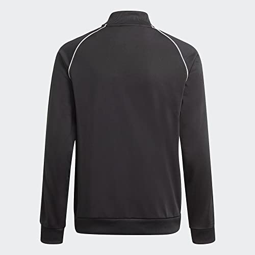 adidas Originals,unisex-youth,SST Track Top,Black/White,Large