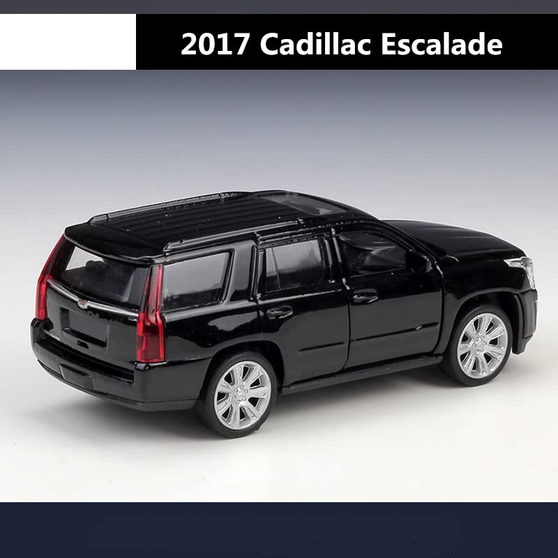 APLIQE Scale Model Vehicles for Cadillac Escalade SUV Alloy car Model die-Casting Metal Toy car Pull-Back car Model 1:36 Sophisticated Gift Choice