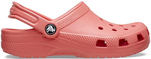 Crocs Classic Clogs, Neon Watermelon, 2 US Unisex Little Kid