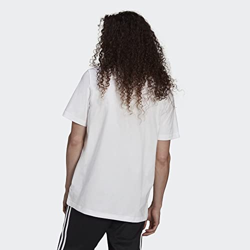 adidas Originals Men's Adicolor Classics Trefoil T-Shirt, White/Black, X-Large