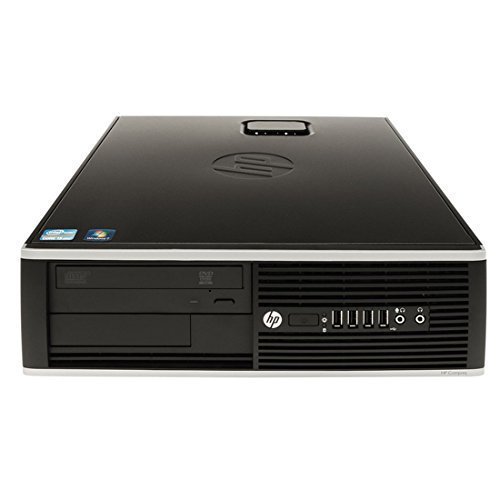 HP Elite 8200 Small Form Factor Premium Flagship High Performance Business Desktop (Intel Quad-Core i5-2400 Up To 3.1 GHz, 16GB RAM, 2TB HDD, DVD, Windows 10 Professional) (Renewed)