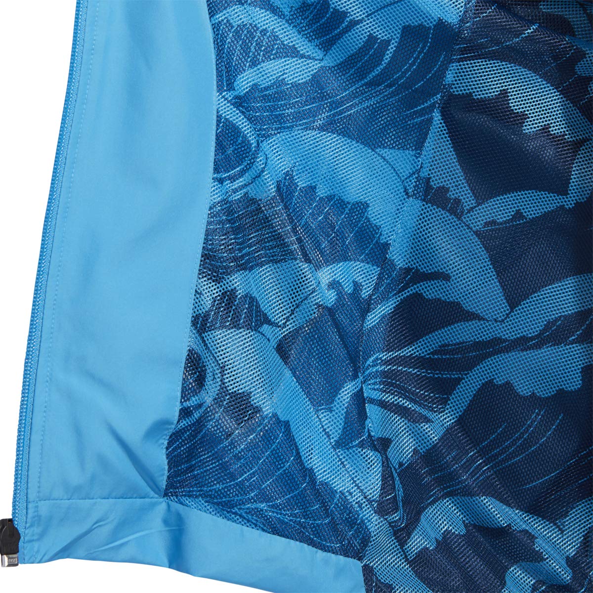 adidas 2019 Men's Boston Marathon Celebration Jacket (Large, Shock Cyan)