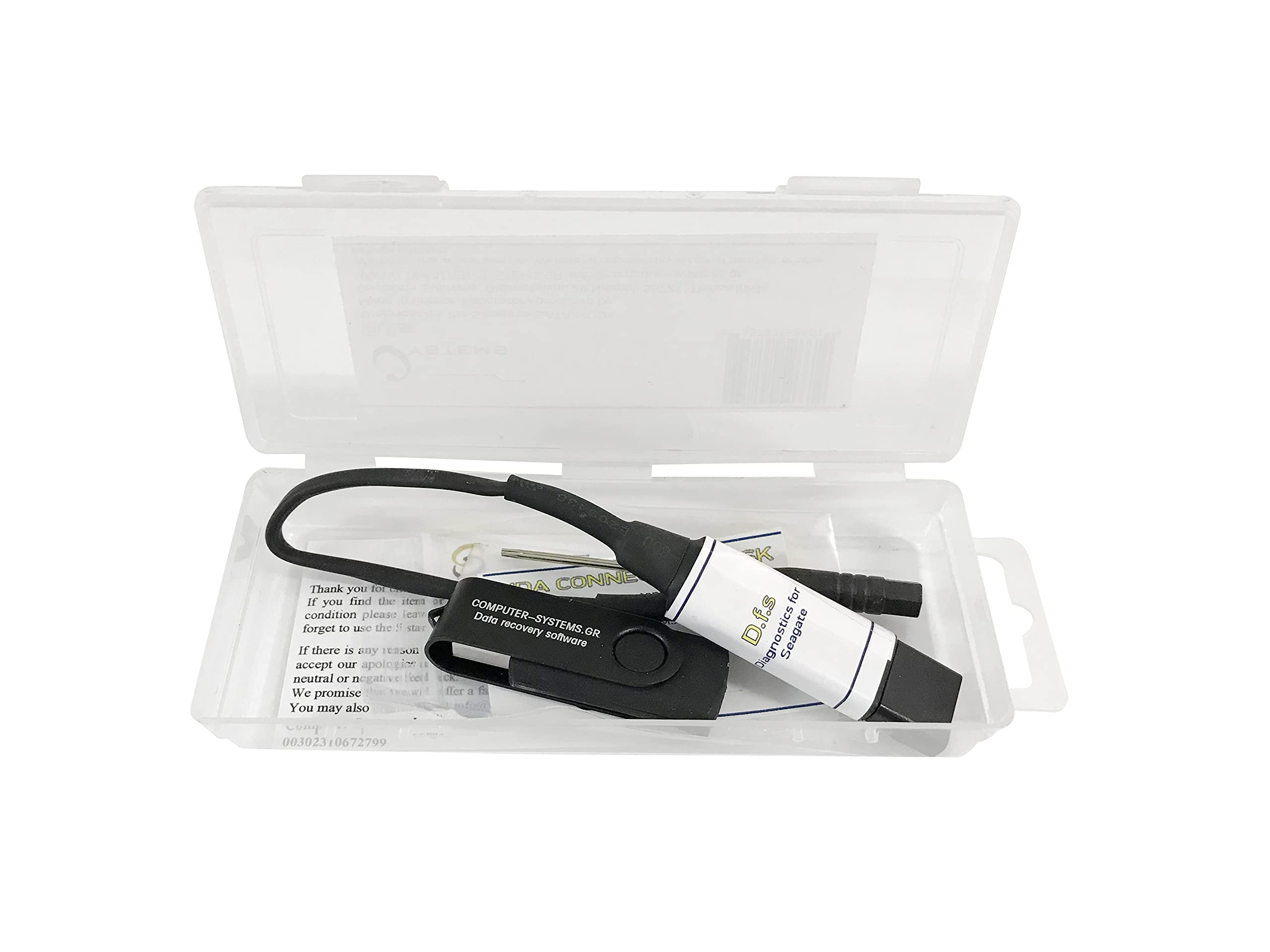 Diagnostics for Seagate Dfs Data Recovery USB Tool Kit. Compatible with Seagate Sata Hdds Recover Up to 80% of Cases, CSGR