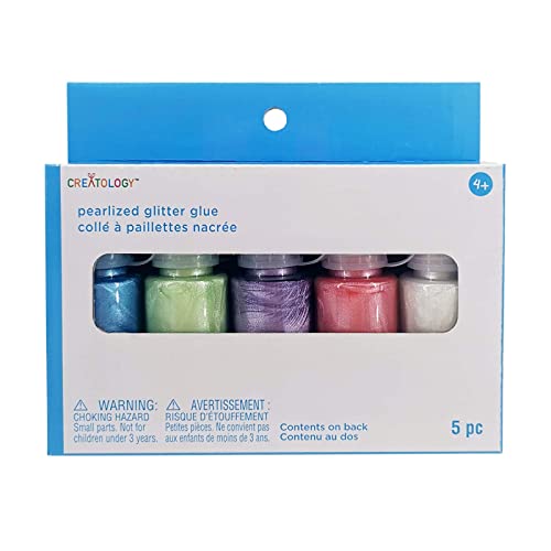 Michaels Pearlized Glitter Glue Bottles by Creatology™