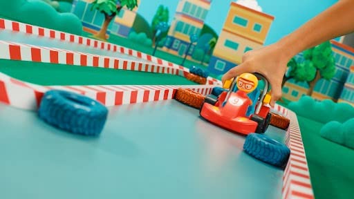 Blippi Go-Kart Racer Pull Back Vehicle - Features Racer Figure - Toys for Kids and Preschoolers