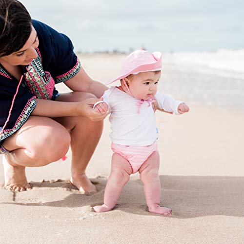 i Play Girls Swim Diaper Pink Pinstripe - 3T