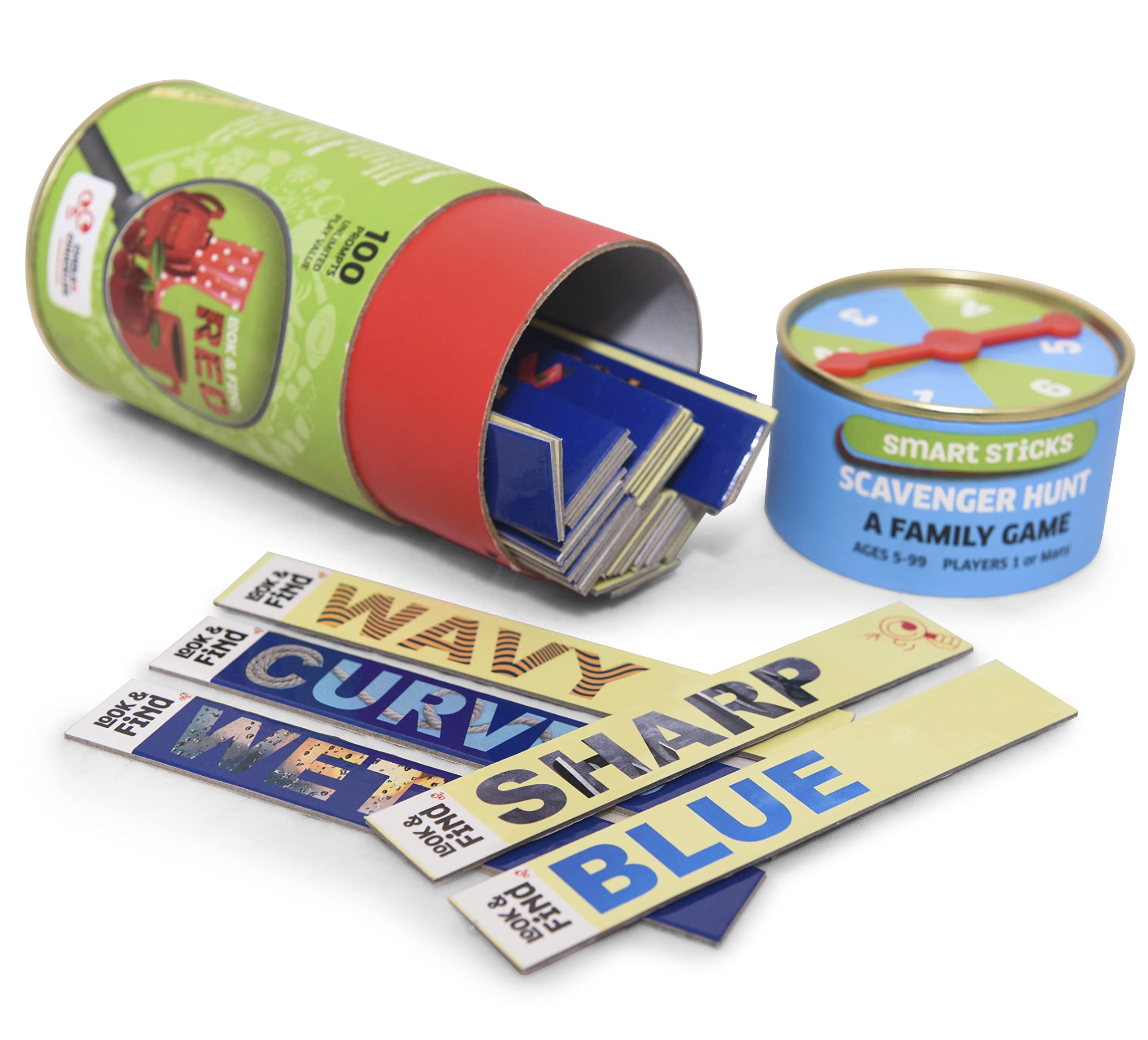 Chalk & Chuckles Scavenger Hunt Game for Kids Ages 4-8, 8-12 Years, Fun Family Game, Indoor and Outdoor Activities