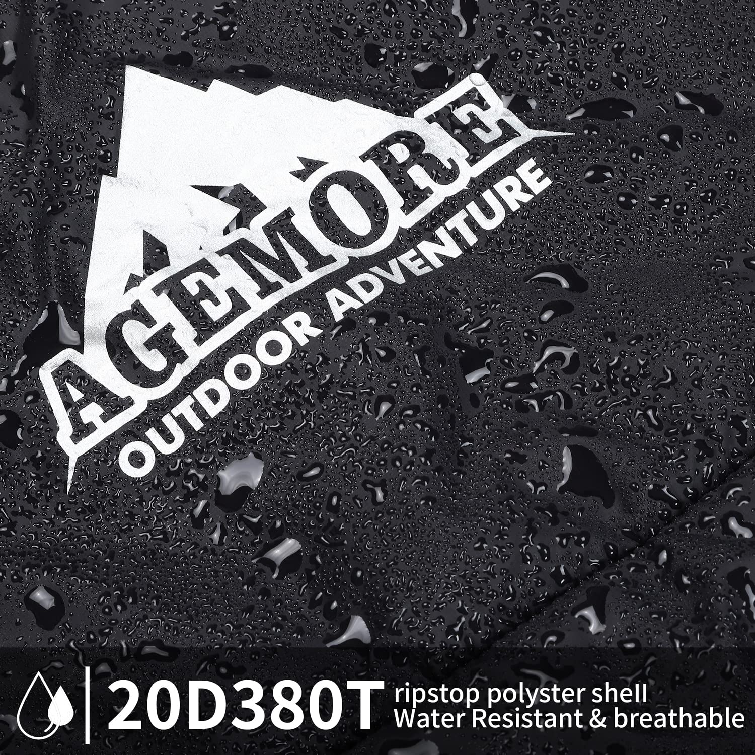 AGEMORE Heated Sleeping Bag for Adults, 5V USB Power Support Waterproof Sleeping Bag with 5pcs Heating Plate, Heating Sleeping Bag for Camping, Backpacking or Hiking (Power Bank not Included)