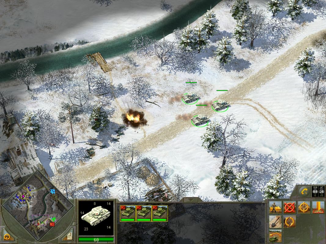 Blitzkrieg Strategy Two Game PC DVD Pack - Fight on Every Major Front of WWII - Includes Blitzkrieg 2 + Fall of the Reich