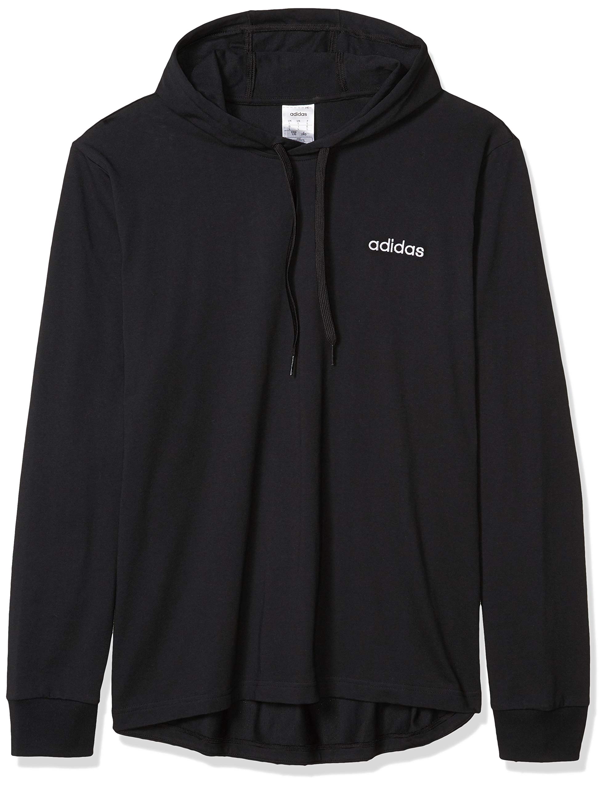 adidas Men's Essentials Single Jersey Over The Head Black/White XX-Large