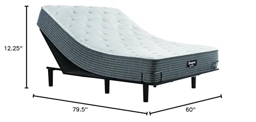 Beautyrest Silver BRS900 12.25β Medium Queen Mattress, Cooling Technology, Supportive, CertiPUR-US, 100-Night Sleep Trial, 10-Year Limited Warranty,White