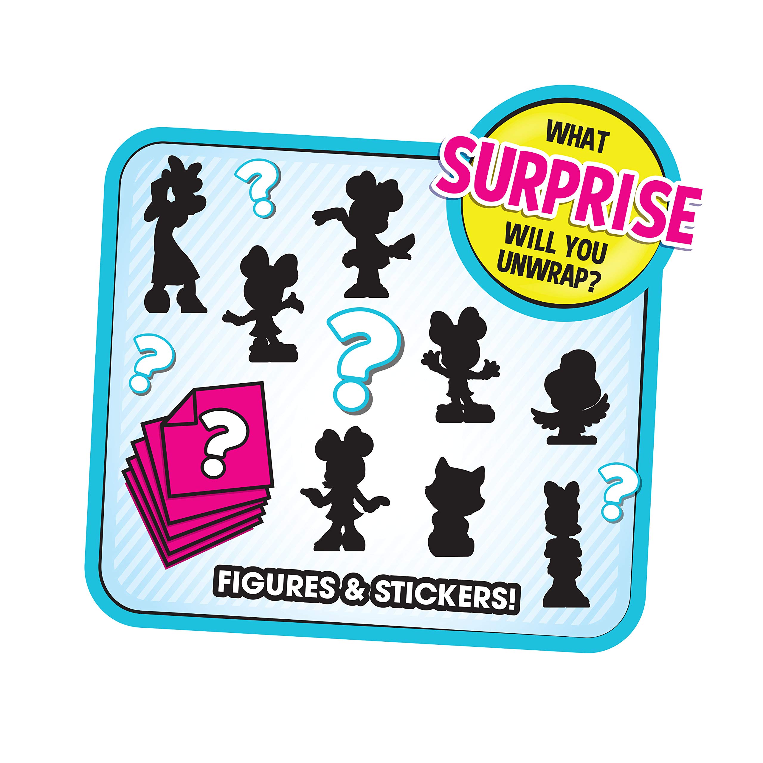 Disney Junior Minnie Mouse Mystery Figure Capsule, 9 Pieces Inside, Officially Licensed Kids Toys for Ages 3 Up by Just Play