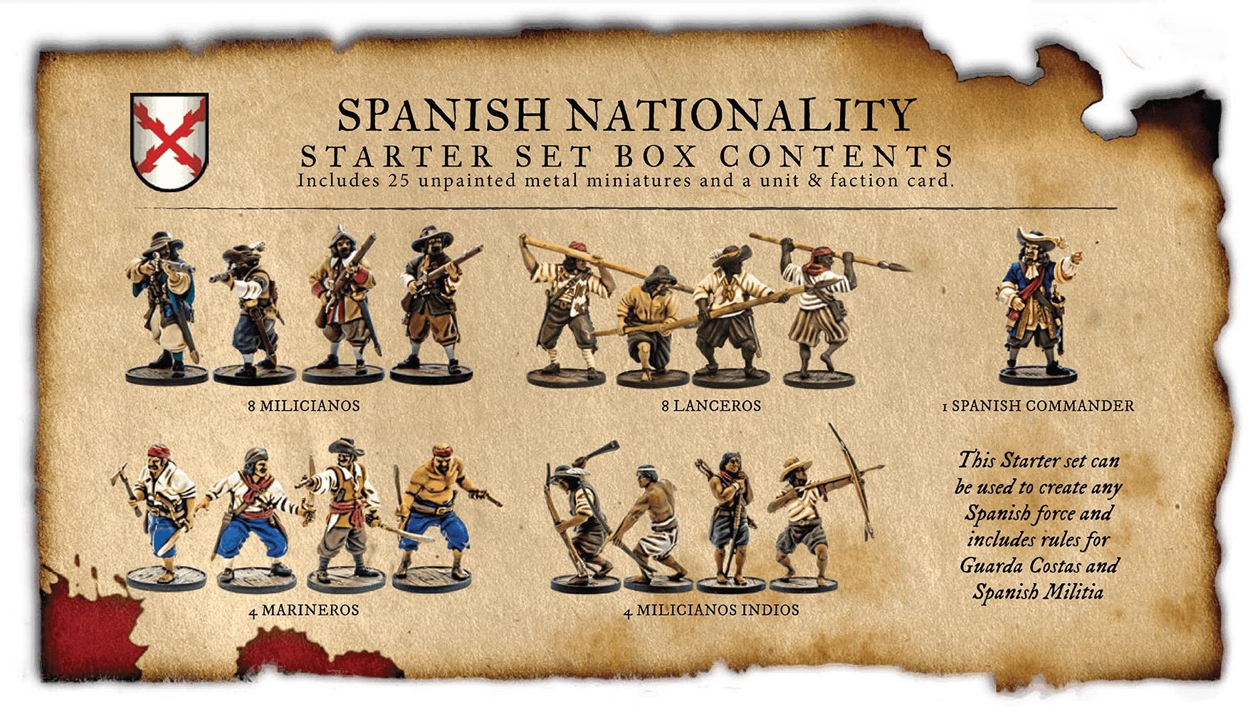 Blood & Plunder: Spanish Nationality Starter Set