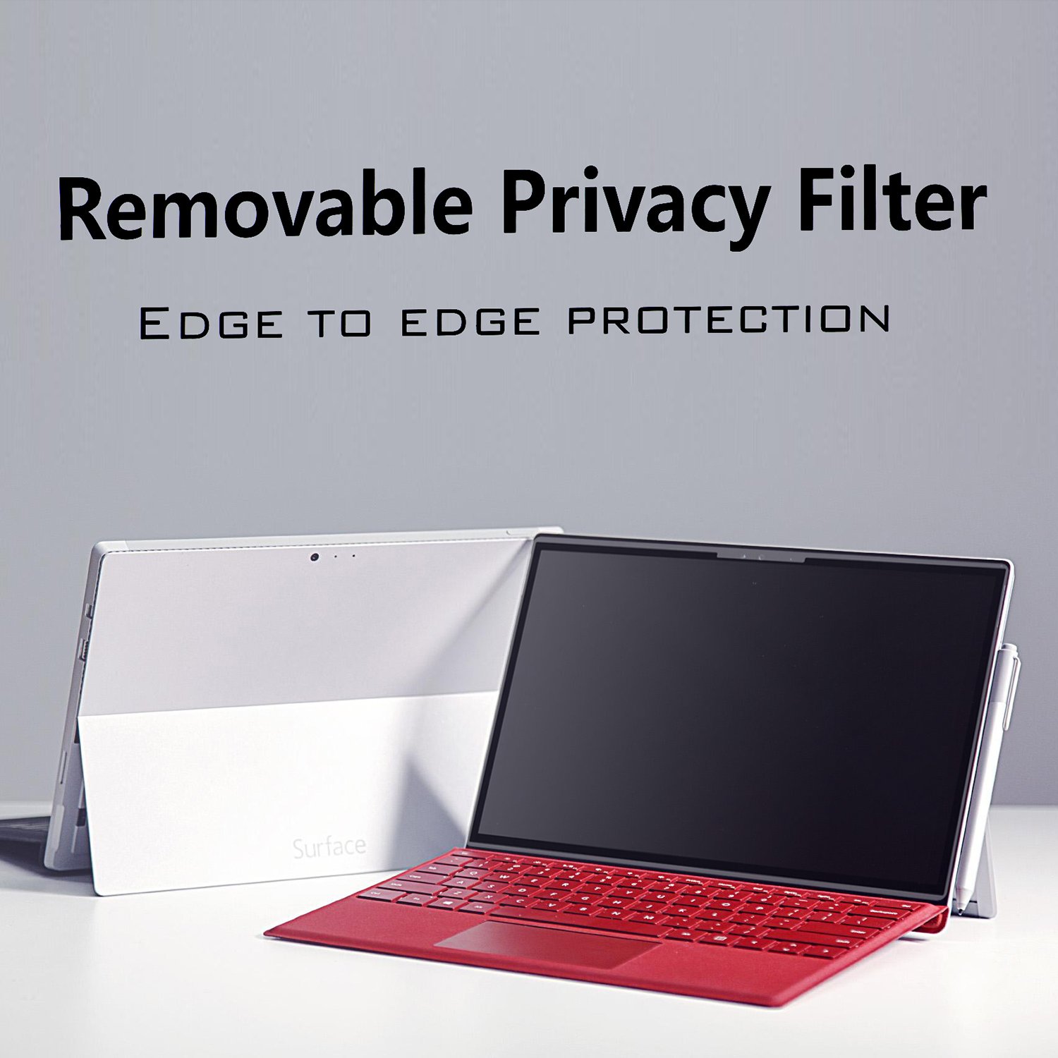GeckoCare Removable Edge Adhesive Privacy Filter Screen Protector (surface pro 7/6/5)