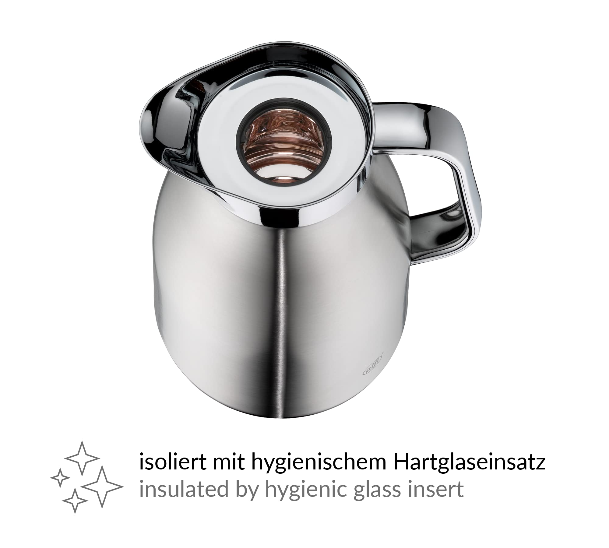 ALFI Skyline Thermos Flask, 1 Litre, Matte Stainless Steel