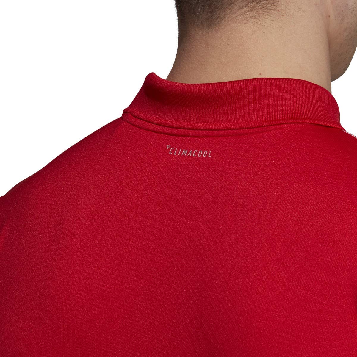 adidas Club 3-Stripes Tennis Polo Shirt Scarlet Small