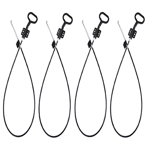 Anndason 4 Pcs Sofa Recliner Replacement Parts Cable with D-Ring Release Pull Handles