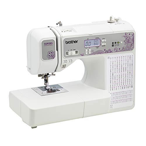 Brother 150-Stitch Computerized Sewing & Quilting Machine with Wide Table, White (RSQ9285)