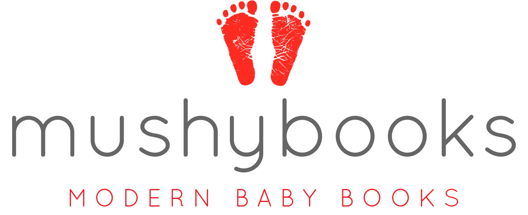 Mushybooks Inkless Print Kit - Baby Hand and Footprint Maker - Keepsake - Non-Toxic - Baby Safe