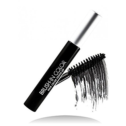 Hairatin Premium Root Touch Up | Cover Up Gray Hairs & Roots | Works Instantly & Water Resistant | Thicker Looking Hairlines Between Salon Trips | Root Concealer Without Salon Spray – Medium Brown