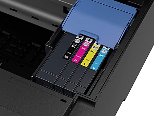 Epson Workforce Pro WF-7820 Color Inkjet Wireless All-in-One Printer - Print Scan Copy Fax - 4.3" Touchscreen Display, 4800 x 2400 dpi, 13"x19", 50-Sheet ADF, 25 ppm, Auto 2-Sided Printing