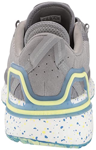adidas Men's Solarthon Spikeless Golf Shoes, Grey Three/Pulse Yellow/Grey Two, 12