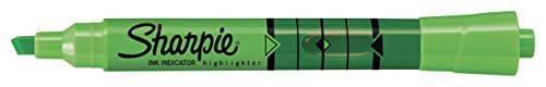 Sharpie Ink Indicator Tank Highlighters, Chisel Tip, Assorted Fluorescent, 4 Count (2021244)