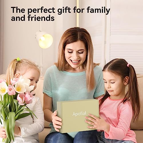 Apofial 2 Pack Digital Picture Frame 10.1 Inch WiFi Digital Photo Frame 1280 * 800 HD IPS Touch Screen Smart Cloud Photo Frame, Auto-Rotate, Share Photos and Videos Instantly via Email or App