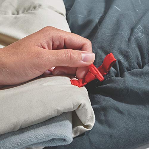 Coleman All-Weather Multi-Layer Sleeping Bag, 3 Versatile Layers for Temperatures Ranging from 0°F to 60°F, Includes No-Snag Zipper, Easy Packing, and Heat Insulation