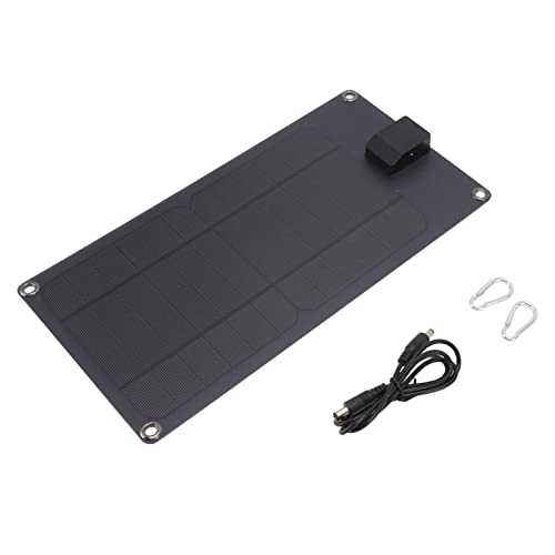 8W Solar Panels Charger Lights Photovoltaic Airplanes USB Power Bank Poles Solar Charging Panel 5V with Output Port Module Polysilicon for Battery Charging Panel Charger Power