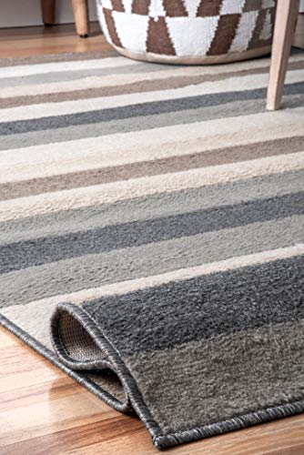 nuLOOM Manor Bengal Striped Area Rug, 5' x 8', Beige