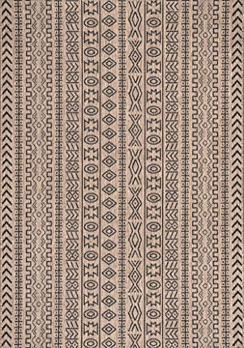 nuLOOM Outdoor Jamie Area Rug, 4' x 6', Brown