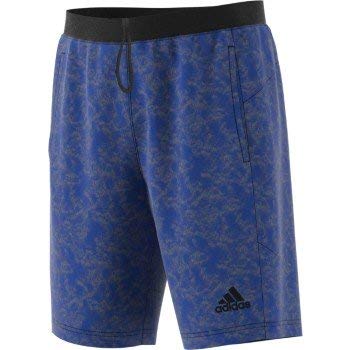 adidas Men's Training Speedbreaker Hype Shorts, Trace Grey/Collegiate Royal, X-Large
