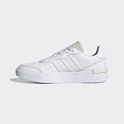 Adidas Women's Futurecourt Tennis Shoe, White/White/Wonder White, 9