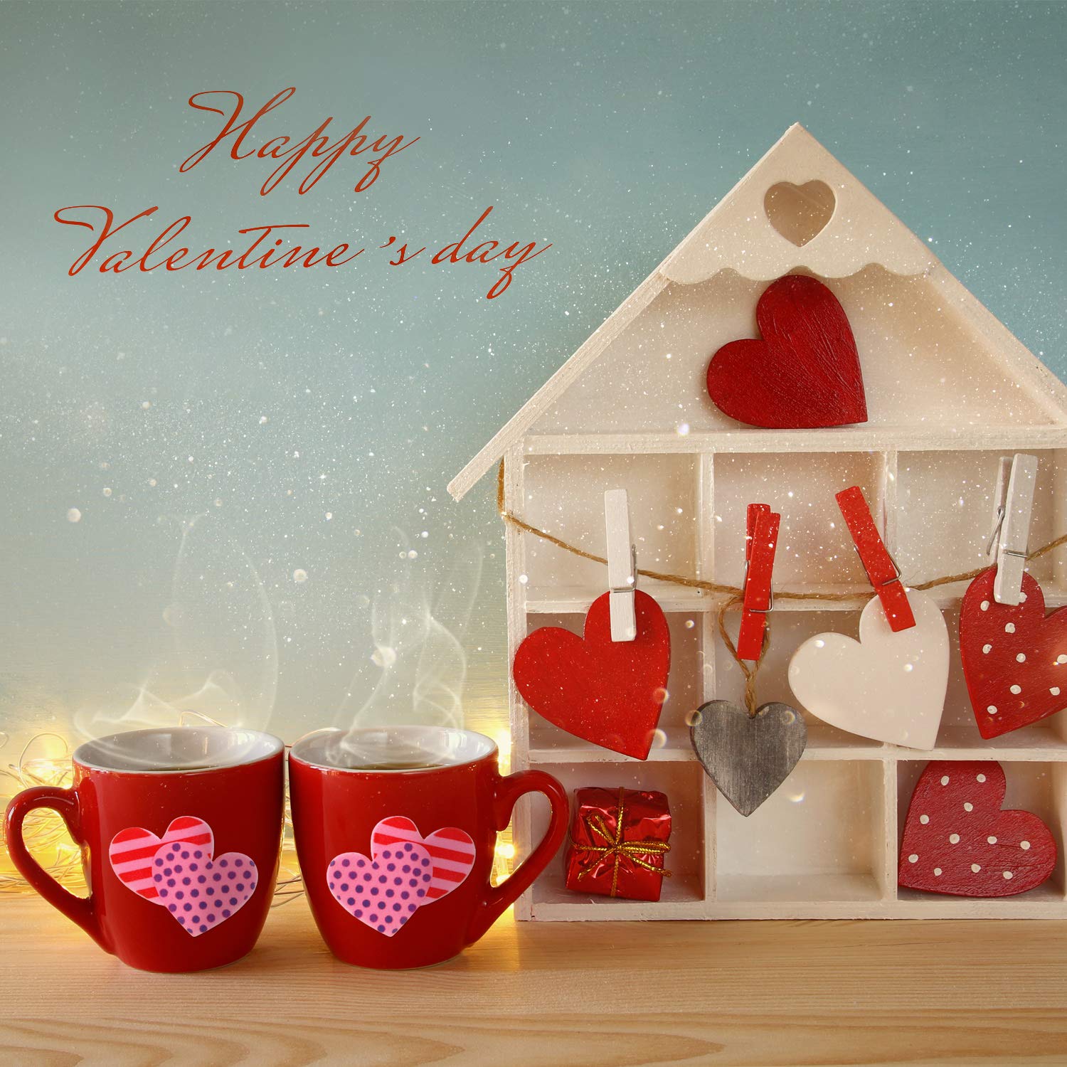 Blulu 900 Pieces Valentine's Day Heart Foam Stickers Self Adhesive Heart Shape Sticker for Wedding Valentine's Day Decoration Art Crafts