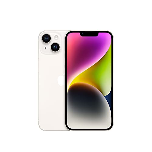 Apple iPhone 14, 128GB, Starlight for T-Mobile (Renewed)