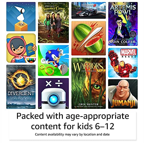 Amazon Fire HD 10 Kids Pro tablet, 10.1", 1080p Full HD, ages 6β12, 32 GB, (2021 release), named "Best Tablet for Big Kids" by Good Housekeeping, Intergalactic