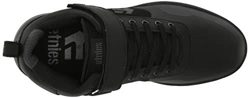 Etnies Men's Culvert Mid Top Michelin Rubber Mountain Bike Shoe Skate, Black/Black/Reflective, 11
