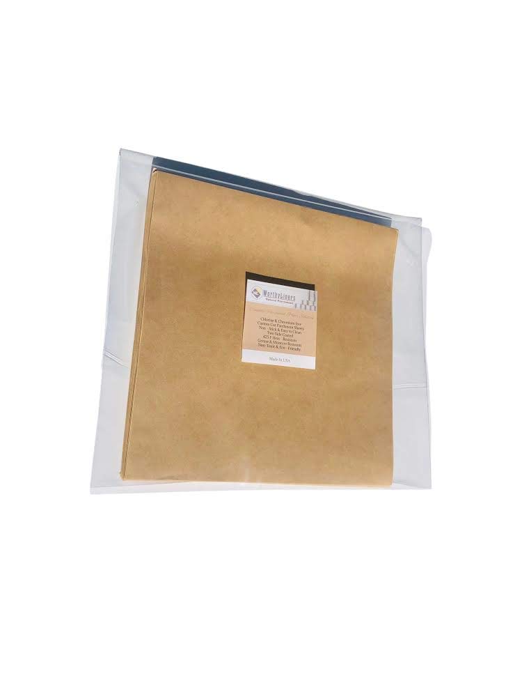 8x8 Natural Parchment Paper Squares 200 Pieces
