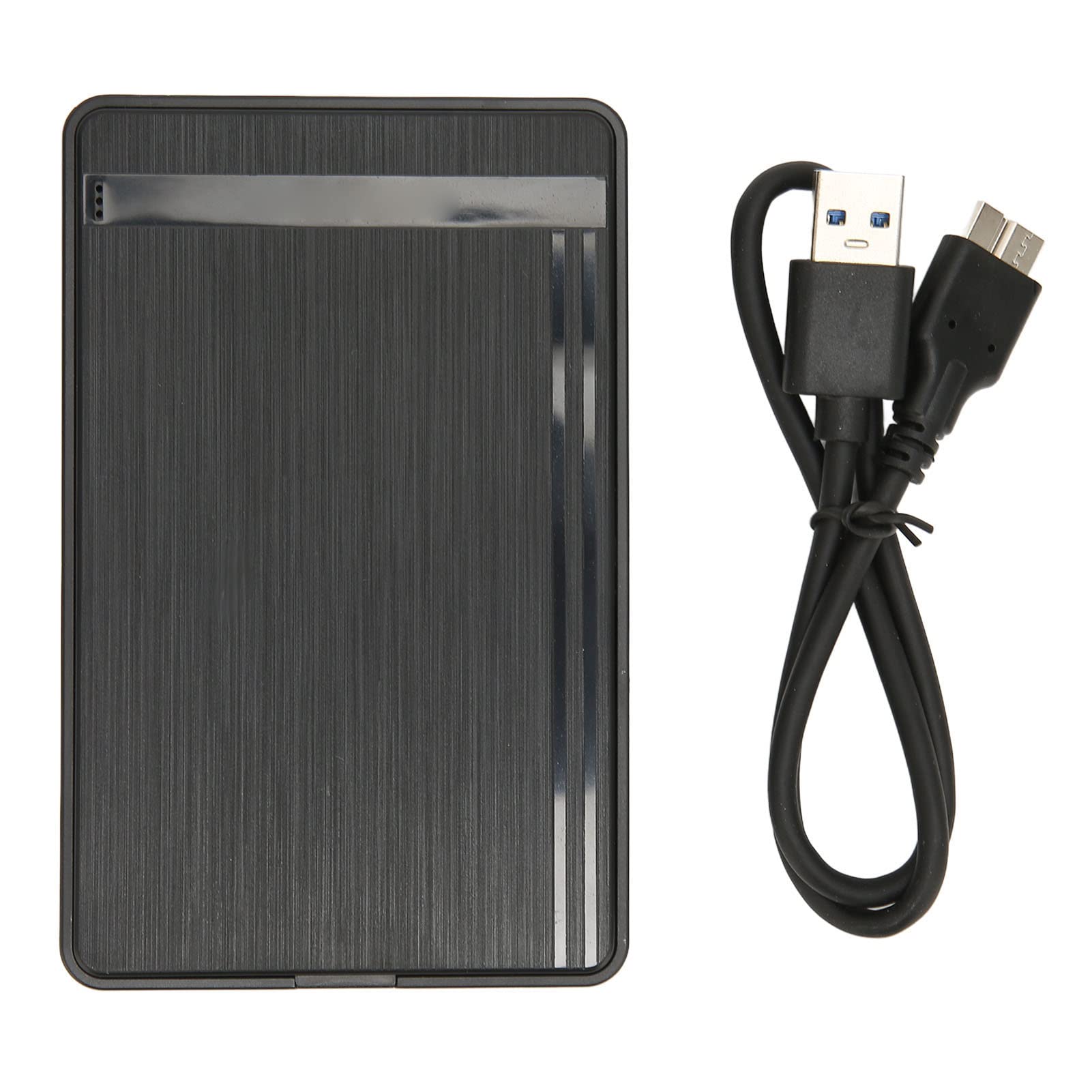 Acogedor USB 3.0 Hard Drive Enclosure, 2.5 inch Mechanical SSD Solid State SATA Serial Port External Mobile Hard Disk Box, Support Up to 6TB, Transmission Speed 5Gbps(SL U25Q83.0M)