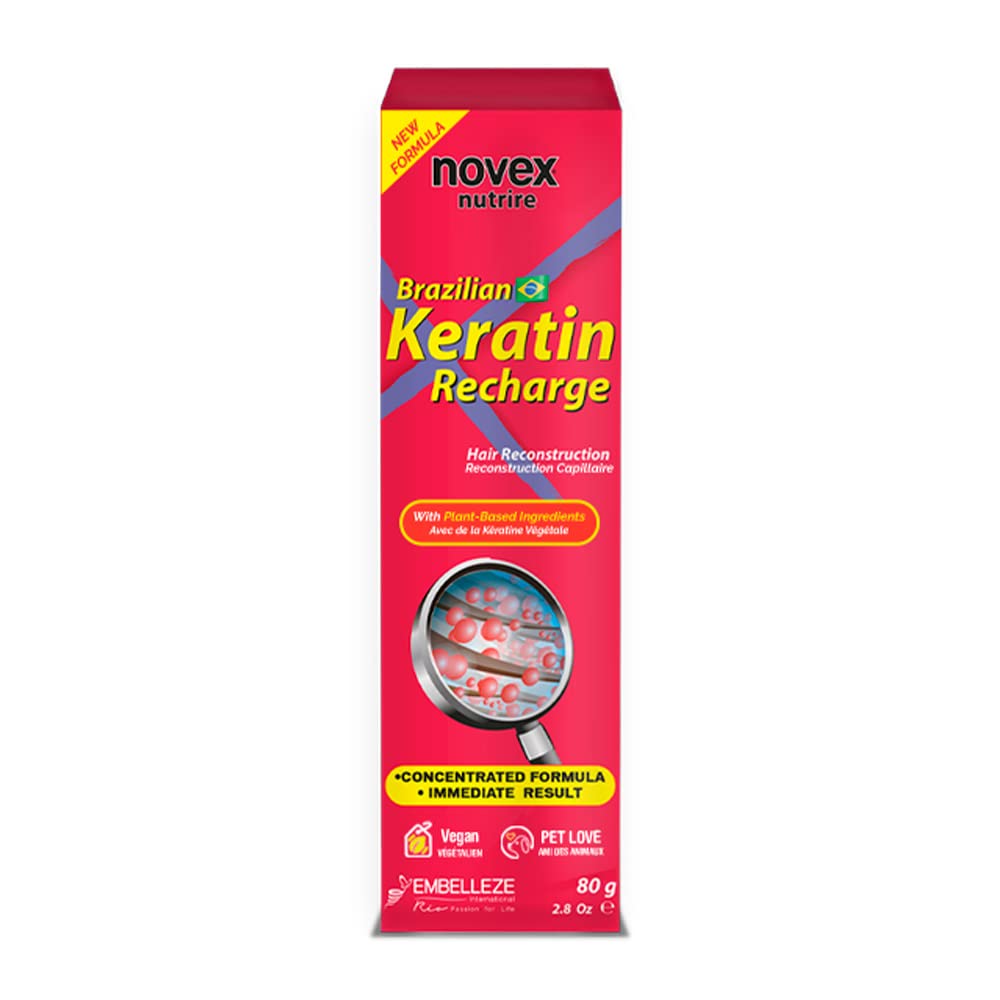 Brazilian Hair Tratment Keratin Recharge (Recarga de Queratina) by Embelleze 2.82 oz by Embelleze