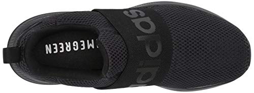 adidas mens Lite Racer Adapt 4.0 Running Shoes, Black/Black/Black, 8.5 US